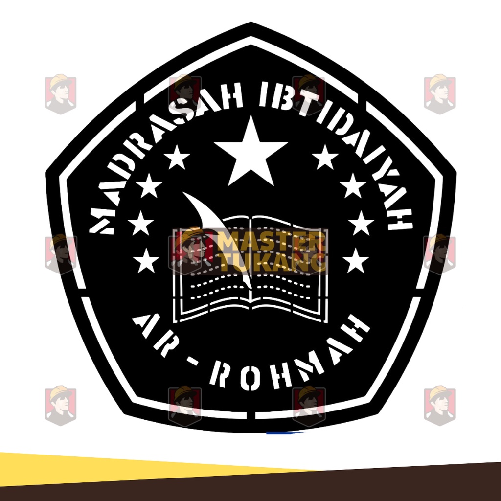 Jual Cutting Laser Plat Besi Logo Sekolah | Shopee Indonesia
