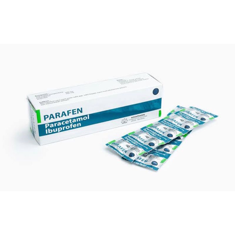 Jual Parafen Kaplet Kombinasi Paracetamol dan Ibuprofen - Meredakan ...