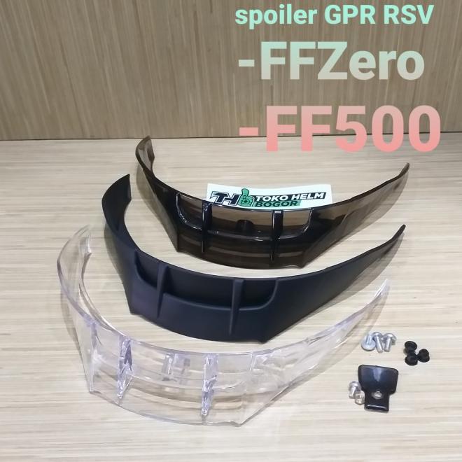 Jual Spoiler Rsv Ff500 Gpr Clear Smoke Black Dof | Shopee Indonesia
