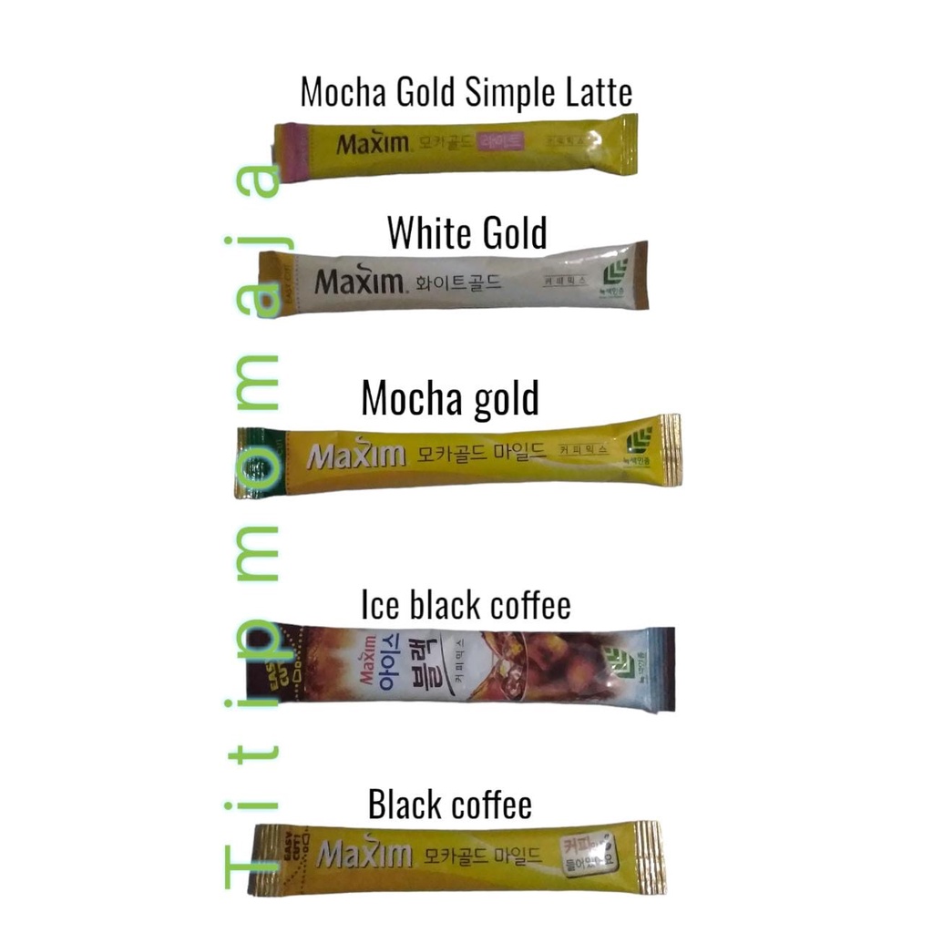 Jual Kopi Maxim Coffee Korea per Sachet | Shopee Indonesia