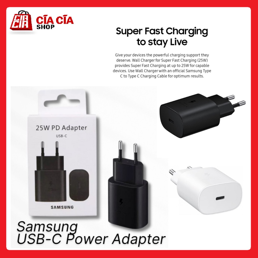 Jual Adaptor Samsung 25w Kepala Charger Super Fast Charging 25 Watt