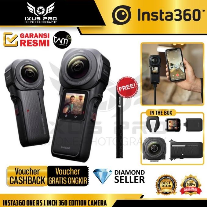 Jual Insta360 ONE RS 1 Inch 360 Edition Camera Original Insta360 ...