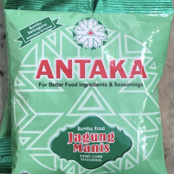 Jual bumbu antaka rasa jagung manis 1 renceng isi 10 pcs 100gr | Shopee ...