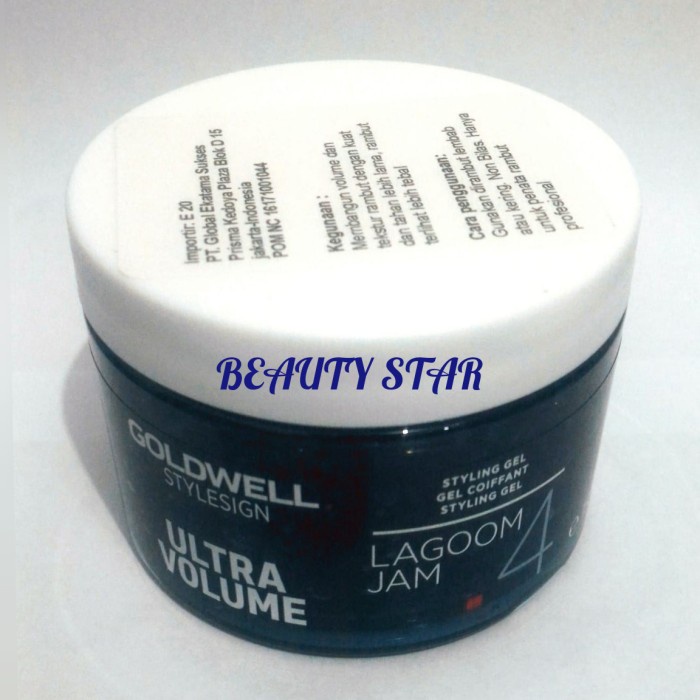 Jual GOLDWELL LAGOOM JAM HAIR VOLUME GEL 150ML | Shopee Indonesia