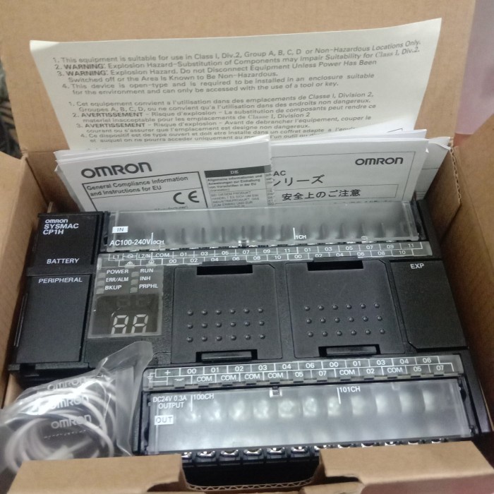 Jual Plc Omron Cp1H-X40Dr-A Cp1H X40Dr A Original | Shopee Indonesia