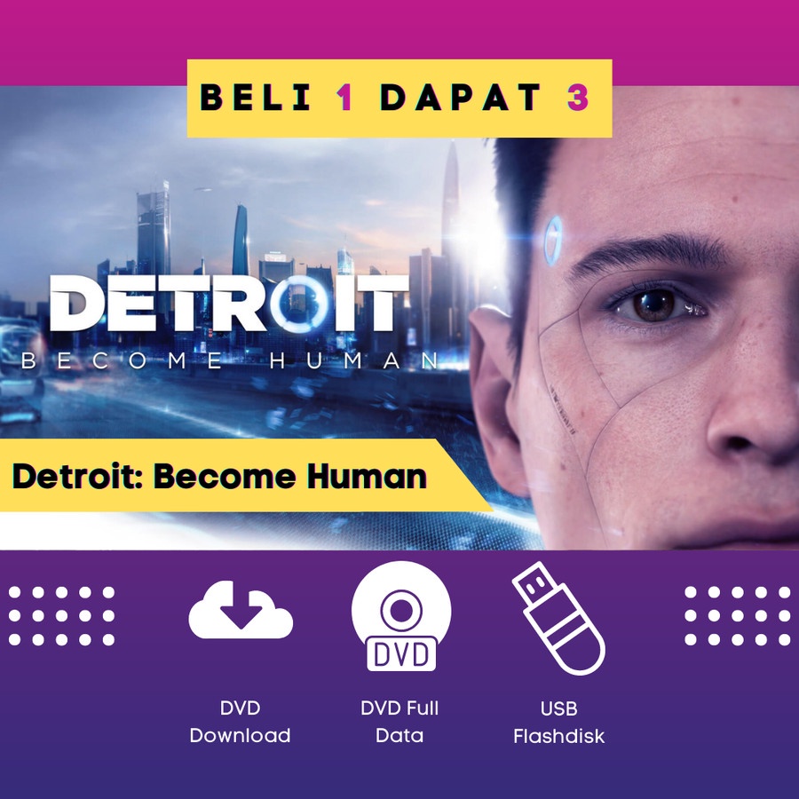 Jual Detroit: Become Human | Game PC Original | Shopee Indonesia