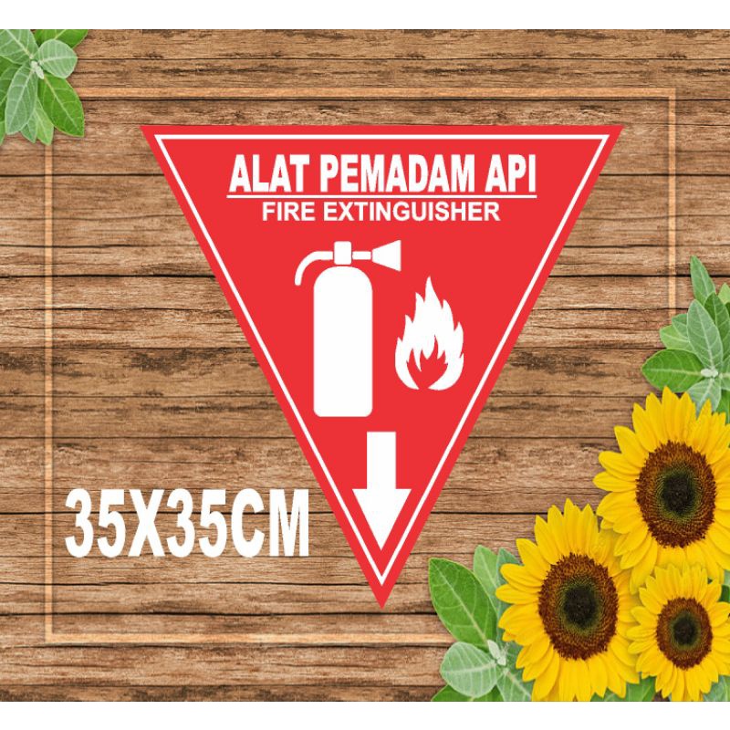 Jual STIKER PEMADAM API 35x35 | Shopee Indonesia