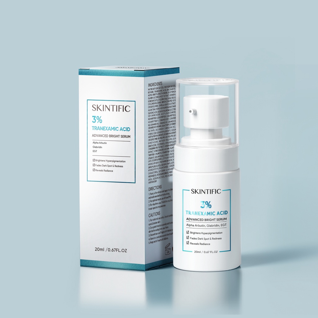 Jual SKINTIFIC 3% Tranexamic Acid Advanced Bright Serum 20ML | Shopee ... Jual SKINTIFIC 3% Tranexamic Acid Advanced Bright Serum 20ML | Shopee ...