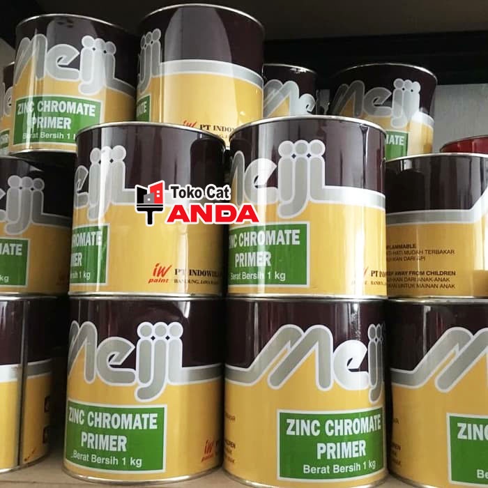 Jual Cat Dasar Meiji Zincromate - Meni Besi Anti Karat - Cat Dasar Besi ... Jual Cat Dasar Meiji Zincromate - Meni Besi Anti Karat - Cat Dasar Besi ...