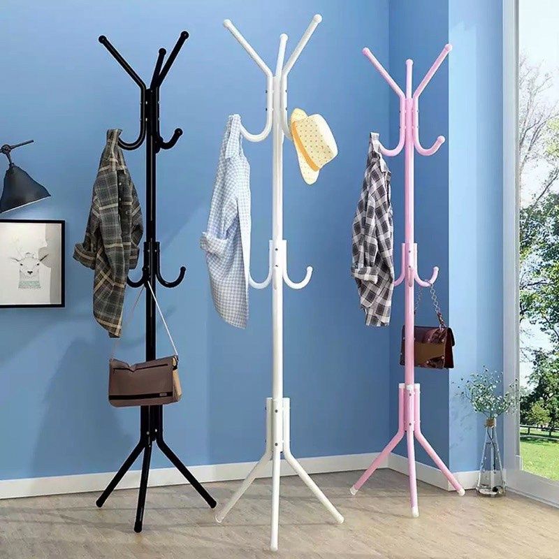 Jual Gantungan Tiang Baju Gantungan Berdiri Aesthetic Gantung Baju Berdiri Stand Hanger Besi 