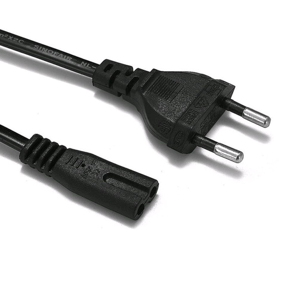 Jual KABEL POWER PRINTER ANGKA 8 (LUBANG 2) 1.5 M - KABEL POWER 2 ...