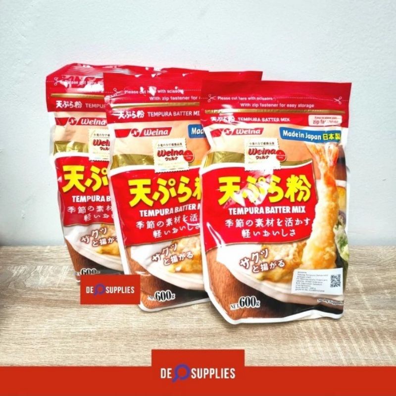 Jual Nissin Welna Tempurako 600gr - Tepung Tempura Batter Mix Asli ...