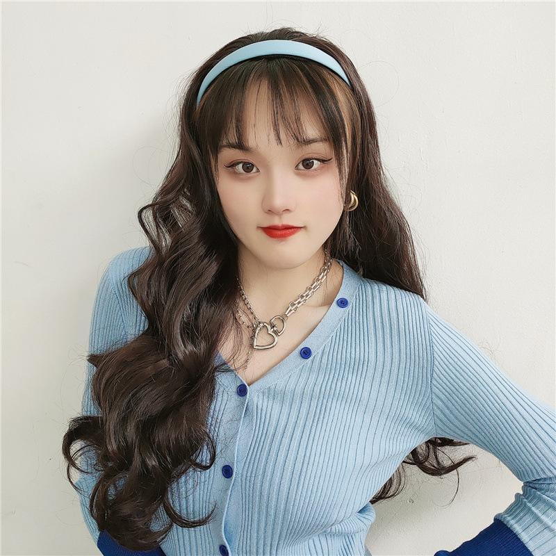 Jual WIG BANDO / RAMBUT PALSU WANITA MODEL BANDANA 01 LURUS 70CM ...