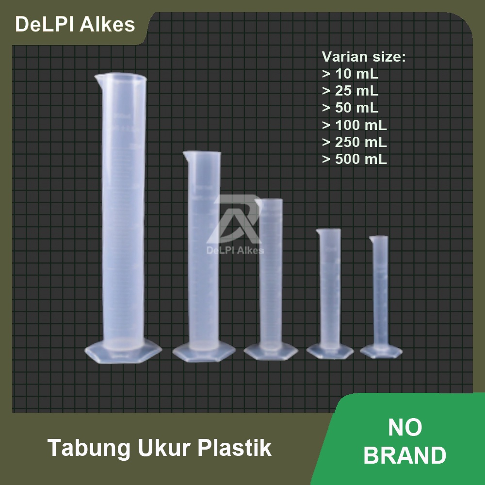 Jual Gelas Tabung Ukur Measuring Plastik 10 25 50 100 250 500 1000 ml RRT | Shopee Indonesia