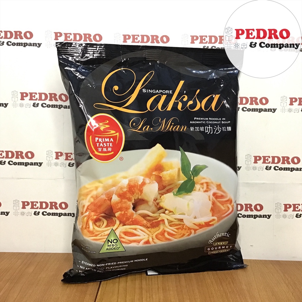 Jual Prima taste Laksa singapore La Mien 185 gram mi instant noodle ...