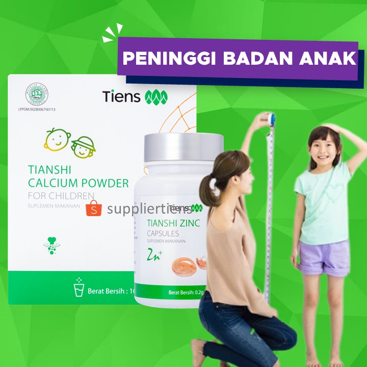 Jual Peninggi Badan Anak Tiens original susu Kalsium Anak dan Zinc ...
