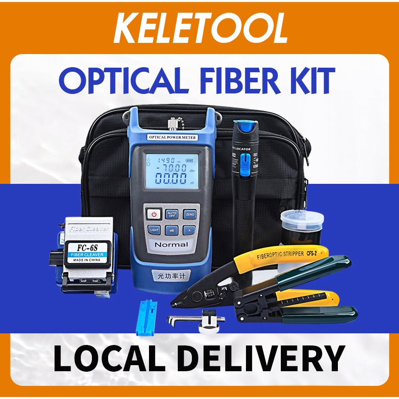 Jual optic ftth tool kit optic ftth tool kit Kit Alat FTTH Serat Optik ...