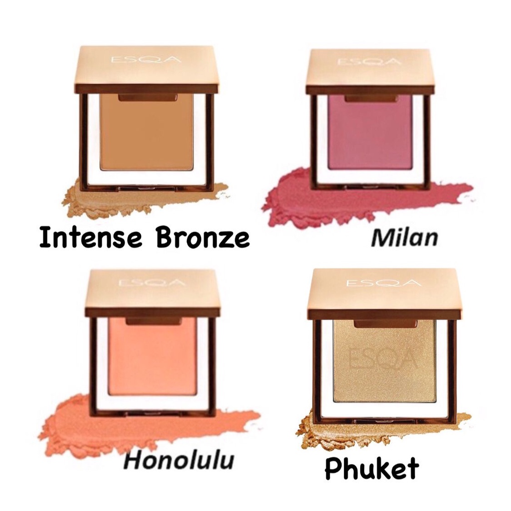 Jual ESQA Blush - STILL POSE MILAN HONOLULU 3,5gram | Shopee Indonesia