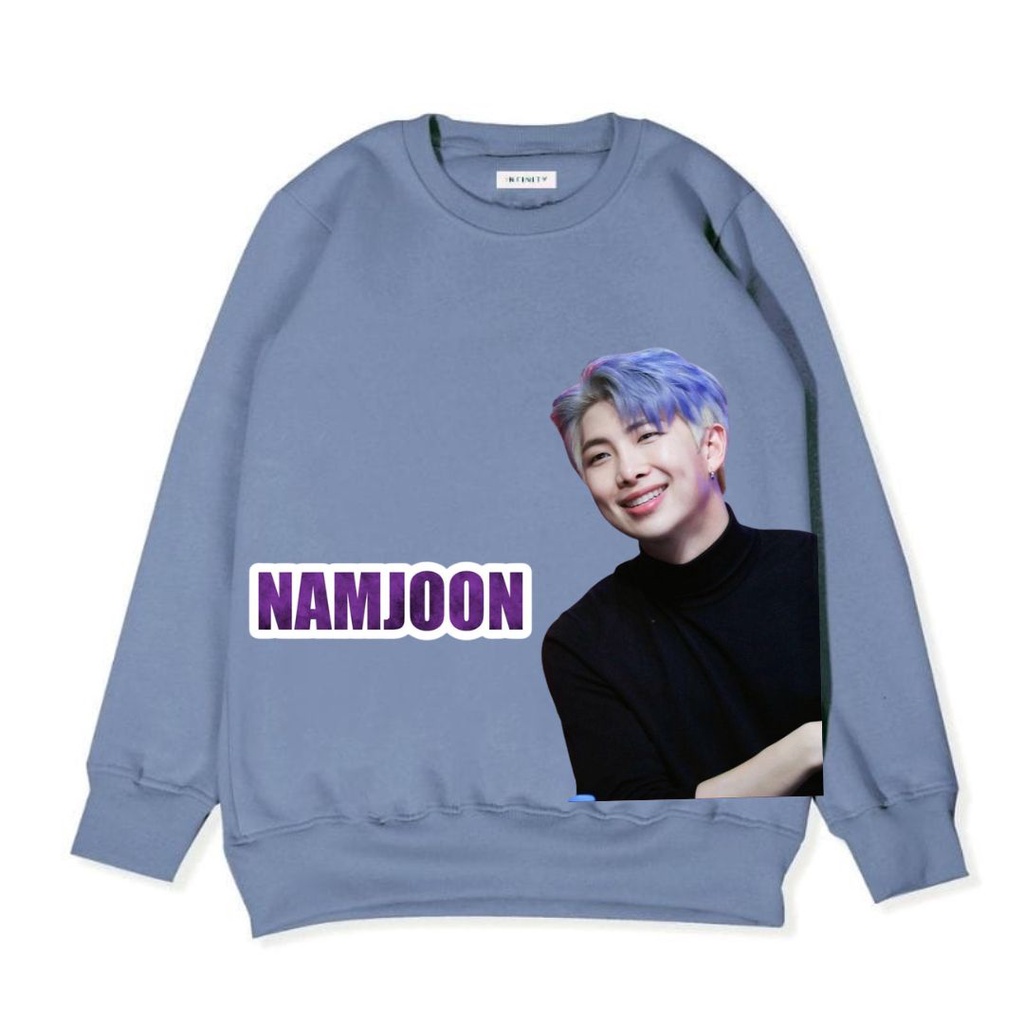 Jual SWEATER BANGTAN KIM NAMJOON DESAIN PERSONAL MODEL OVERSIZE KOREAN ...