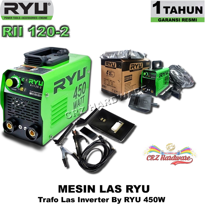 Jual Mesin Las Trafo Las Listrik 450 watt Travo Welding Inverter IGBT MMA 120 Tekiro RYU ...