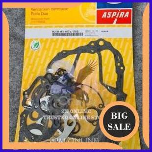 Jual parts GASKET FULL SET SUPRA GRAND PRIMA WIN MERK ASPIRA H2-061F1-KEV-170S 140ZZ3 | Shopee ...