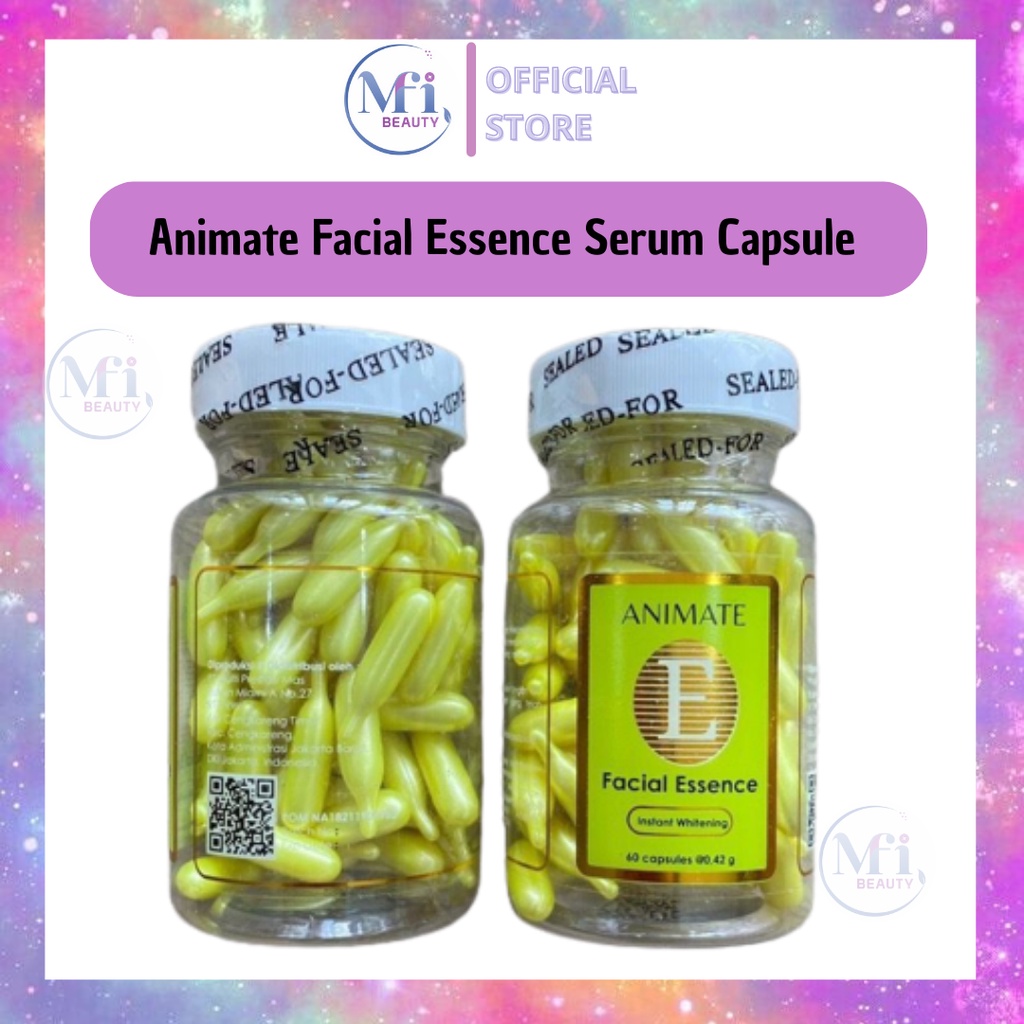 Jual MFI - Facial Essence Serum Capsule By Animate | Isi 60 | BPOM ...