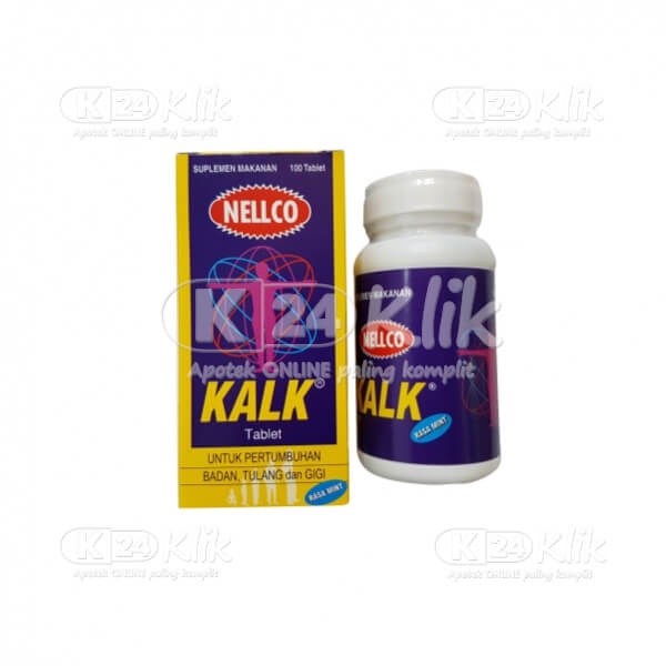 Jual Kalk Nellco 500mg Mint Tablet (per Botol) | Shopee Indonesia