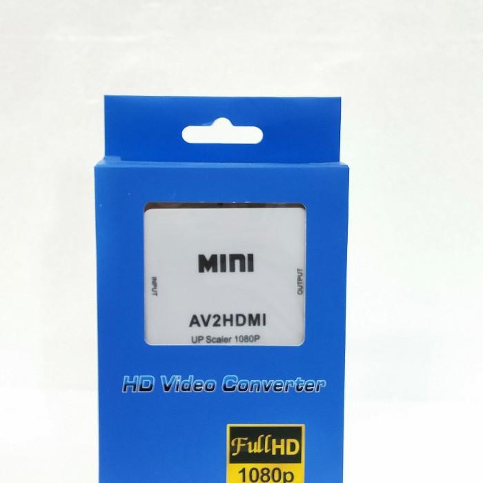 Jual Mini AV2HDMI To HDMI / Adaptor AV To HDMI / Converter RCA To HDMI ...