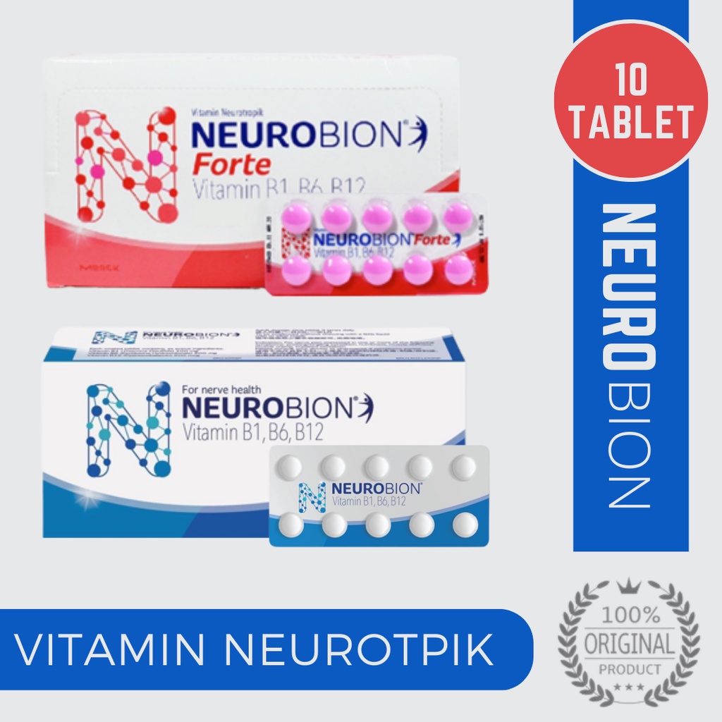 Jual Neurobion Tablet Varian Isi 10 Tab - Suplemen Membantu Menjaga ...