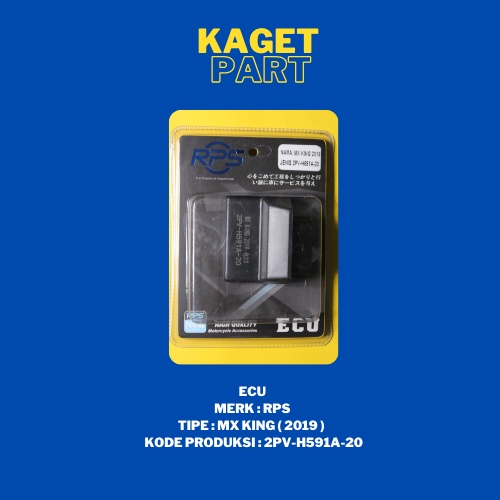 Jual ECU MERK RPS TIPE MX KING 2019 ( 2PV-H591A-20 )JAPAN QUALITY | Shopee Indonesia