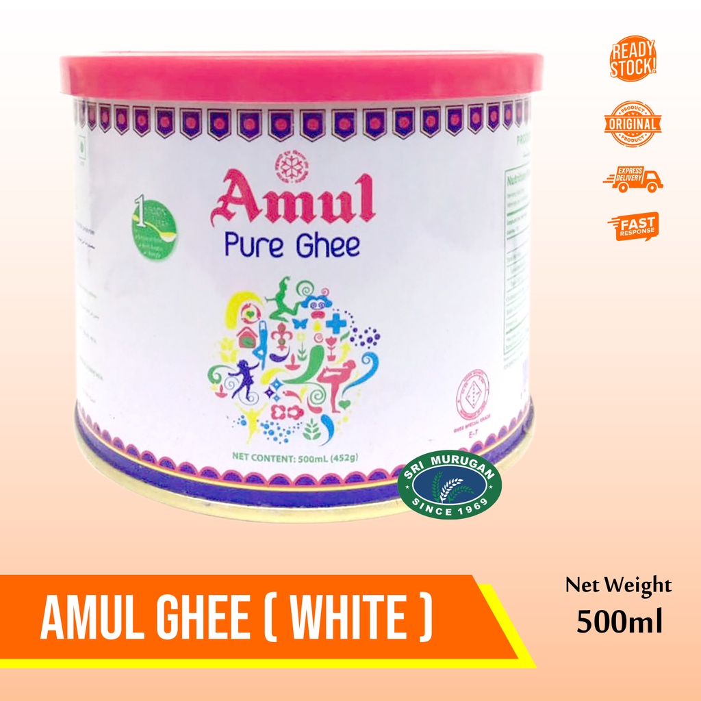 Jual AMUL GHEE ( WHITE ) 500GR | Shopee Indonesia
