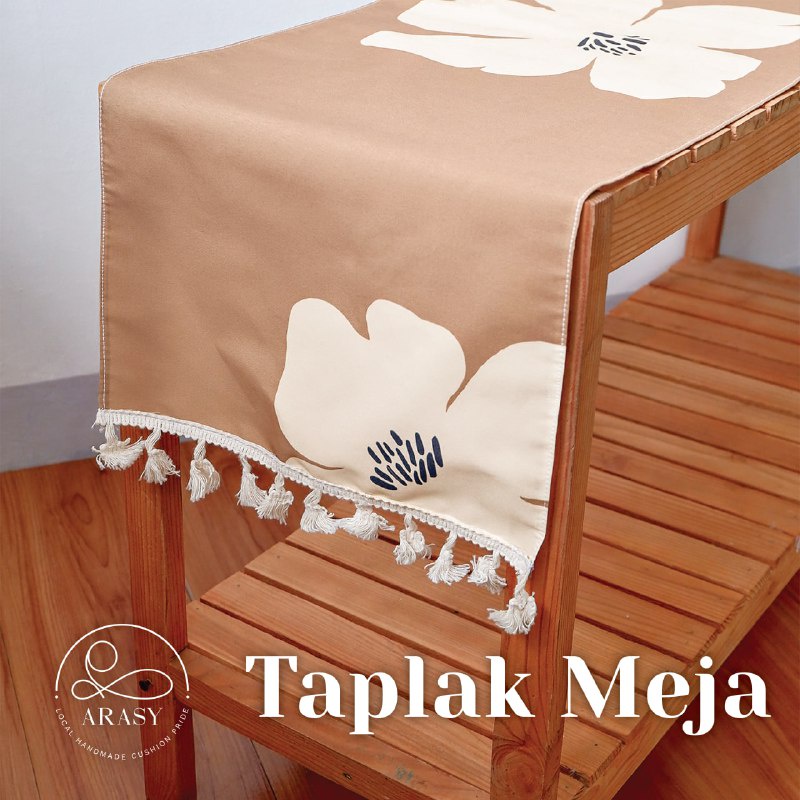 Jual Arasy Taplak Meja Print Aesthetic Ukuran 30 x 95 Semi Waterproof ...