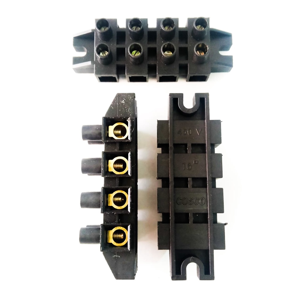 Jual TERMINAL KABEL OKA Plastik 1 Phase 16mm 450V / Terminal Plastik ...