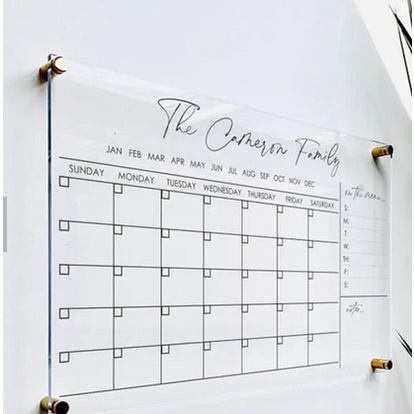 Jual board schedule 40cm x 60cm custom 3mm | Shopee Indonesia