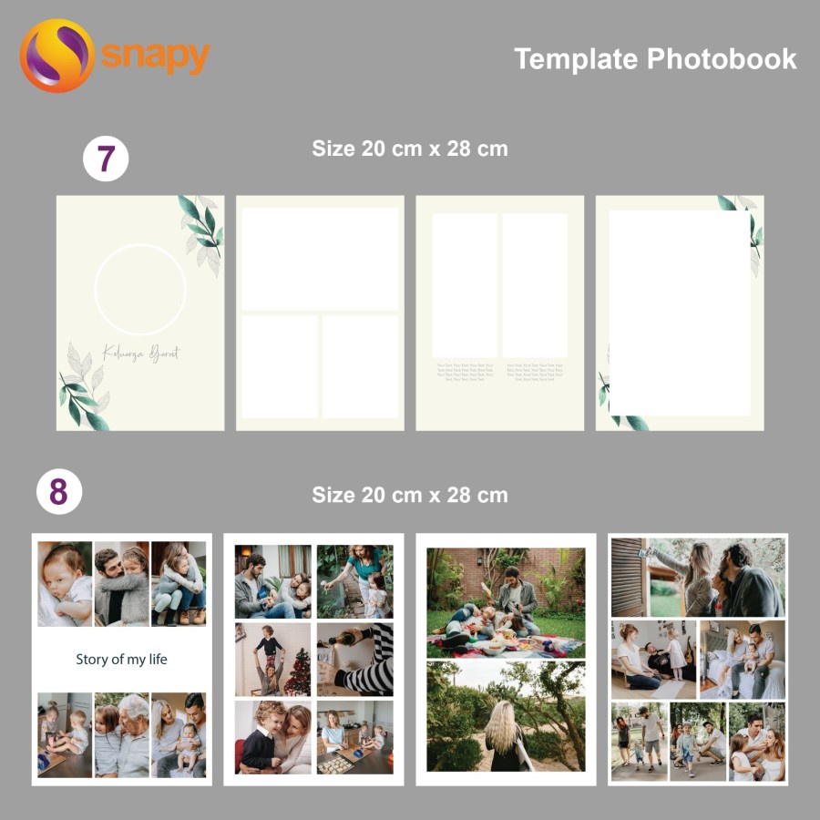 Jual Snapy - Album Foto Photobook Cetak Custom Buku Photo Yearbook ...