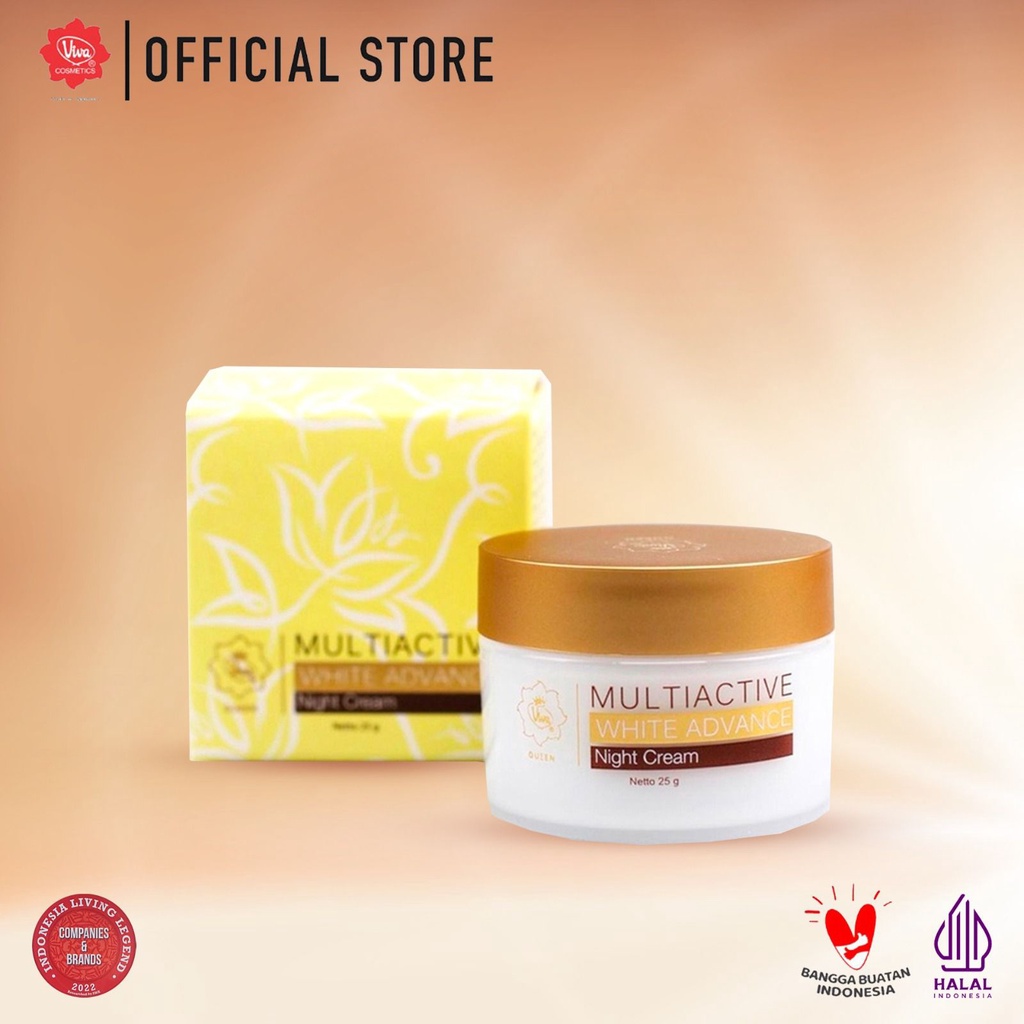 Jual Viva Queen VIT C ACTIVE White Advance Night Cream with Niacinamide ...