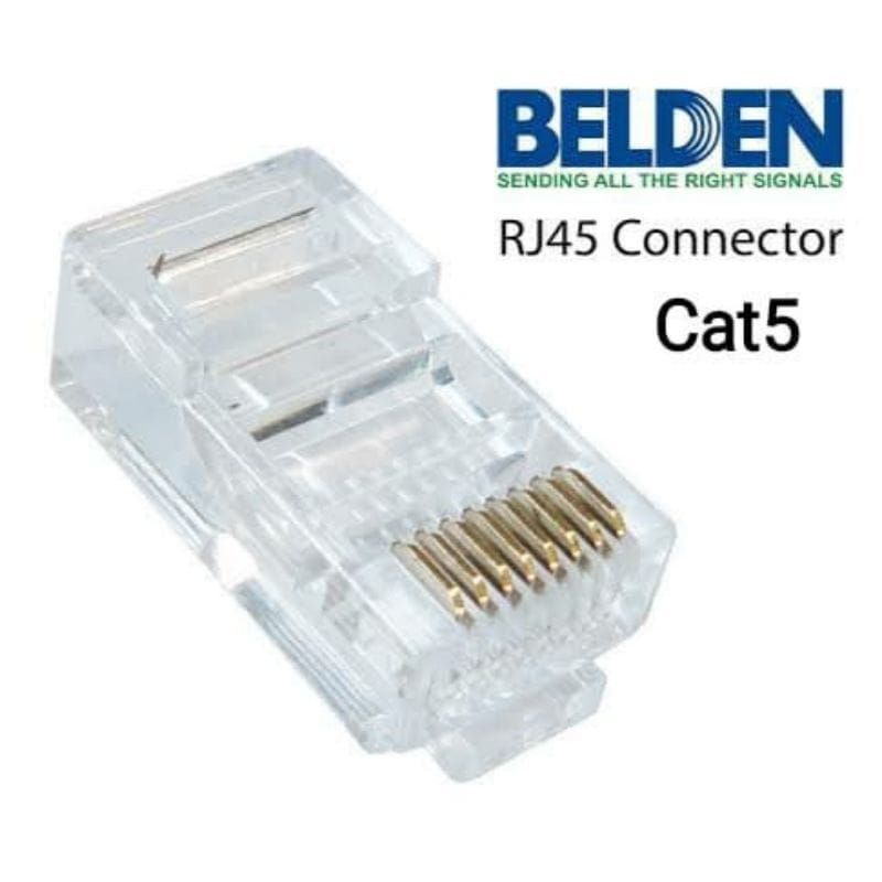 Jual Konektor LAN RJ45 Cat5e Belden Original | Shopee Indonesia