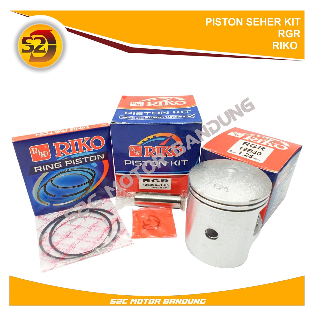 Jual PISTON KIT RGR 150 R JI RG R RIKO | Shopee Indonesia