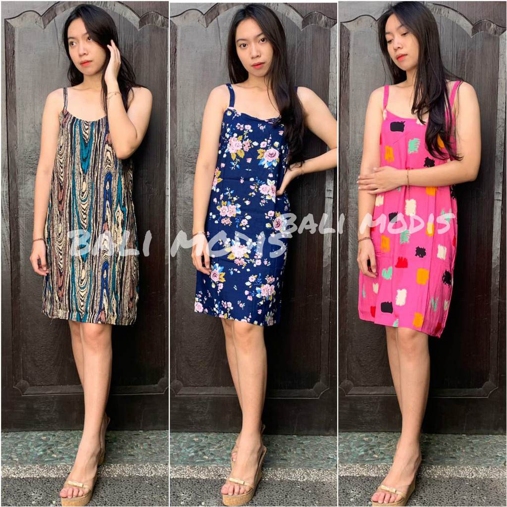 Jual DASTER BALI NARINI TALI SATU PENDEK DRESS TALI | Shopee Indonesia