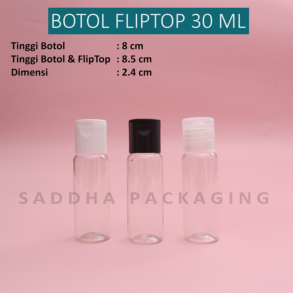 Jual Botol Fliptop 30ml BENING / Botol Parfum / Botol Hand Sanitizer / BOTOL SABUN / BOTOL ...