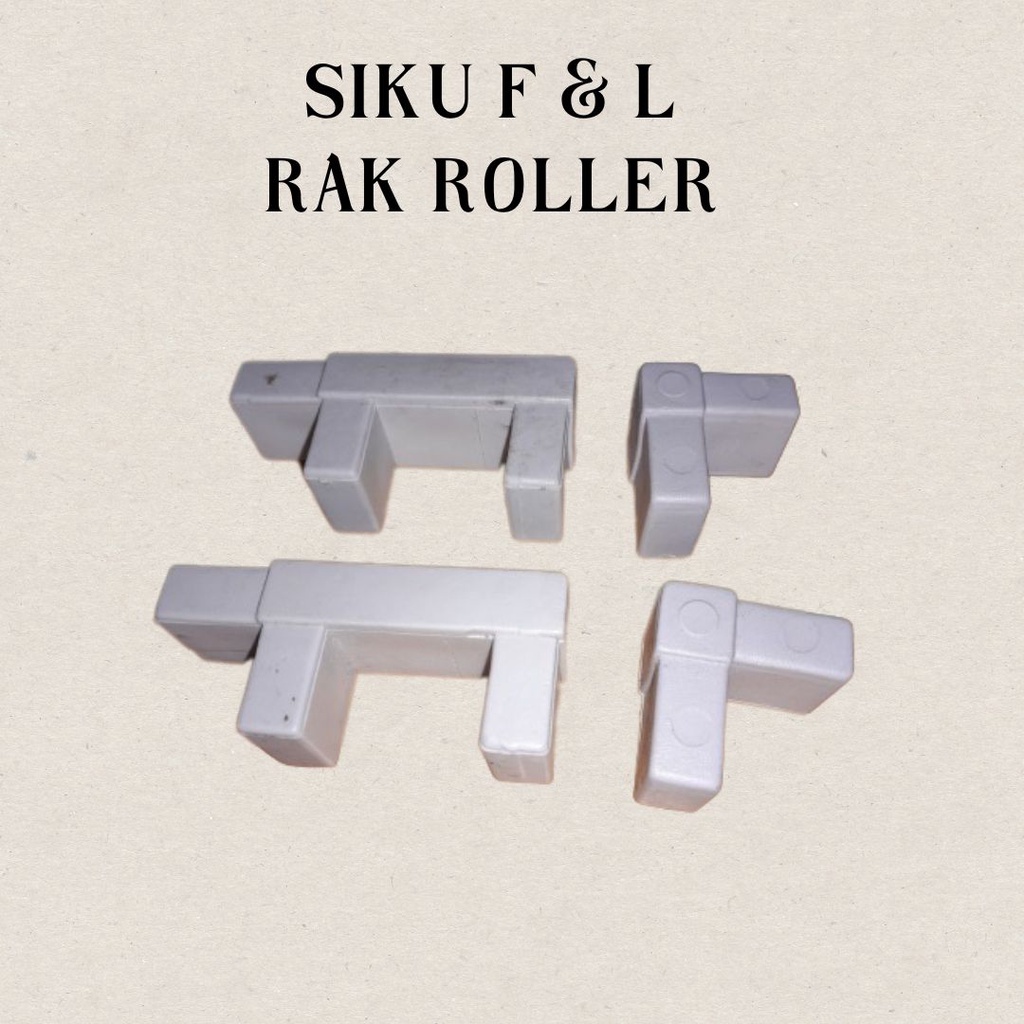 Jual Siku F Dan L Pipa Alumunium 11 x 23 mm Untuk Rak Roller Mesin ...