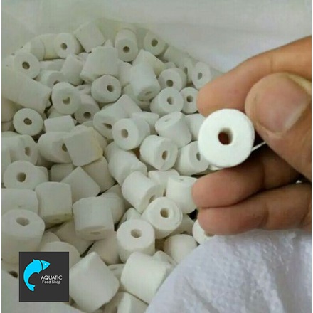 Jual Bio ring filter aquarium bio ring keramik media tumbuhnya bakteri ...