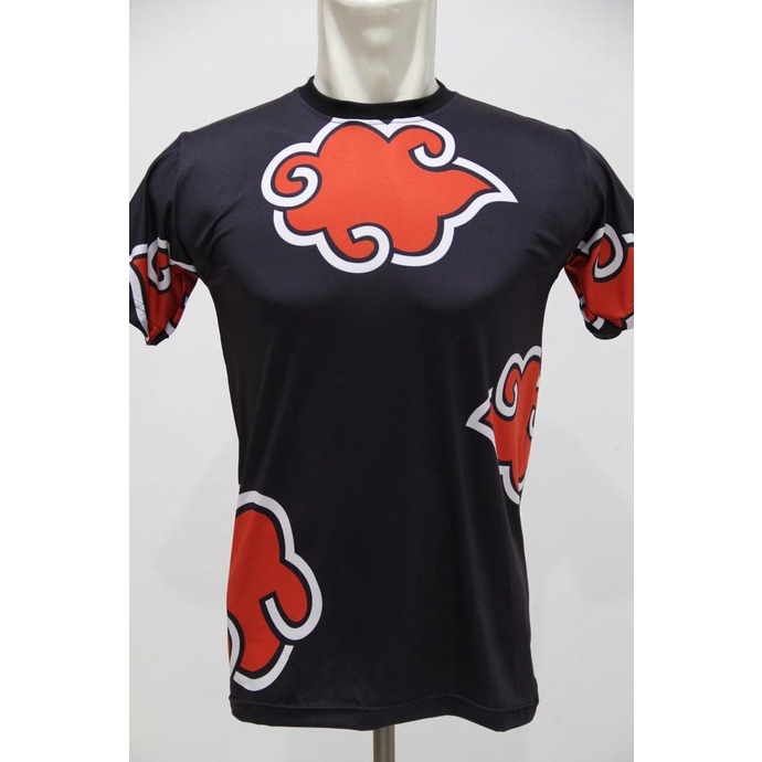 Jual BAJU KAOS PRIA ANIME AKATSUKI NARUTO GYM FITNES RENANG LARI SEPEDA ...