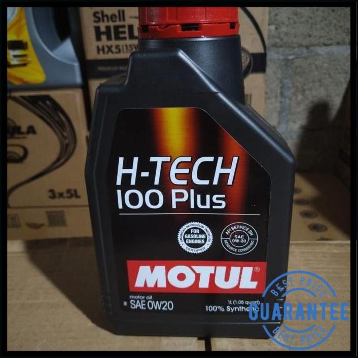 Jual OLI MOTUL H TECH 100 PLUS SAE 0W 20 API SN ILSAC GF 5 ISI 1 LITER ...