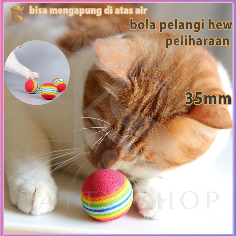 Jual kucing bola mainan kucing molar mainan bola elastisi rendah ...