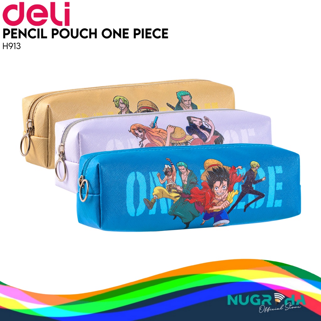 Jual Tempat Pensil One Piece Deli Pouch Zipper Besar Deli - H913 ...