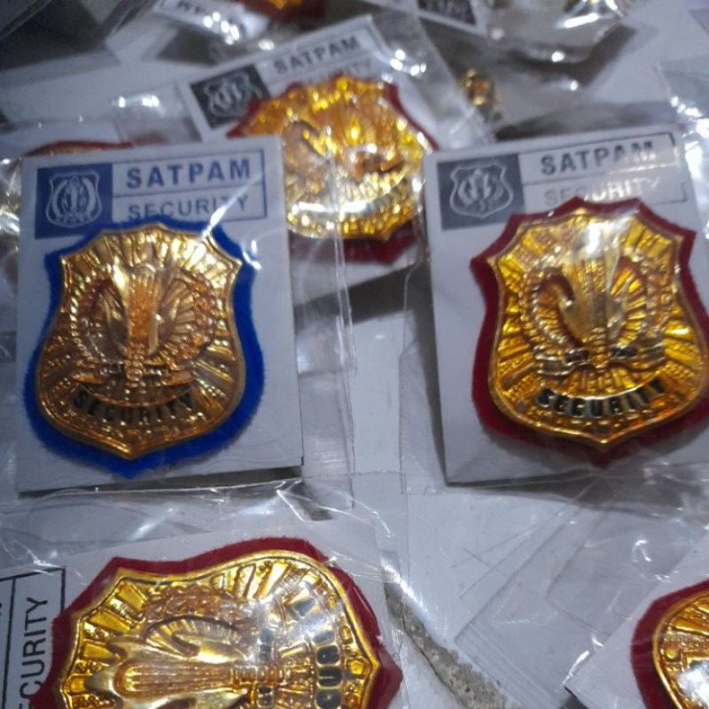 Jual Pin satpam # lencana satpam # pin security | Shopee Indonesia