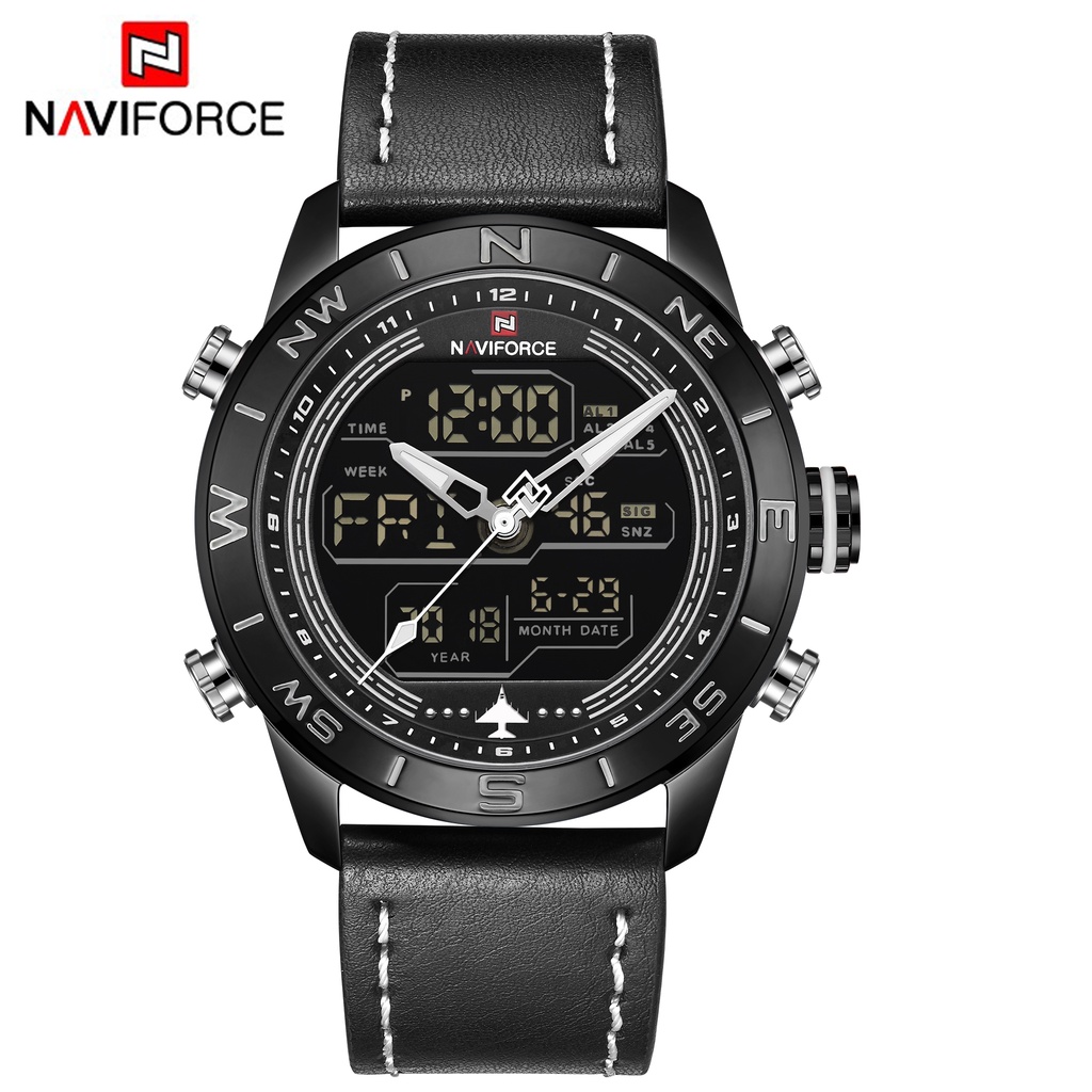 Jual Navi Force Original Jam Tangan Pria Analog Digital Tahan Air ...