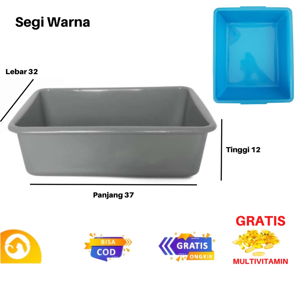 Jual Bak Pasir Kucing Kotak Pasir Wadah Pup Bak Plastik High Quality ...
