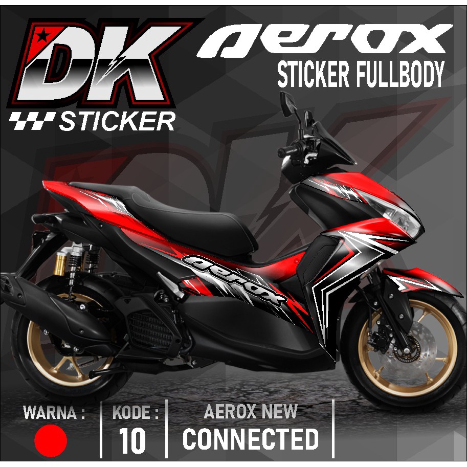 Jual DK Sticker - Stiker stickerDecal Aerox 155 full body new connected ...